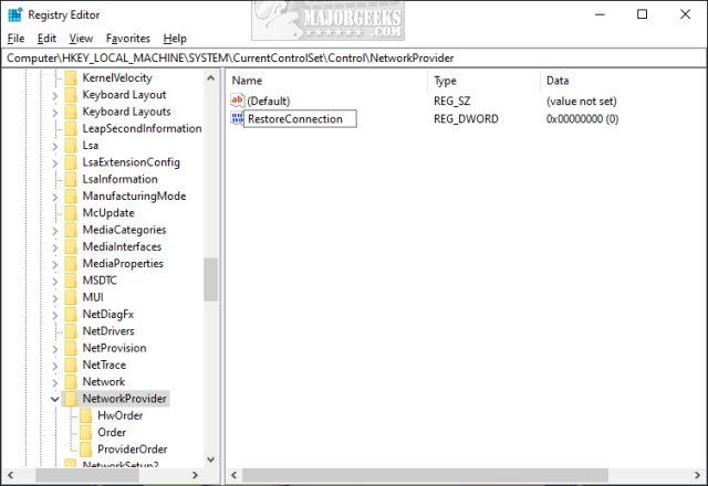 How To Disable Could Not Reconnect All Network Drives Notification In Windows 10 Majorgeeks